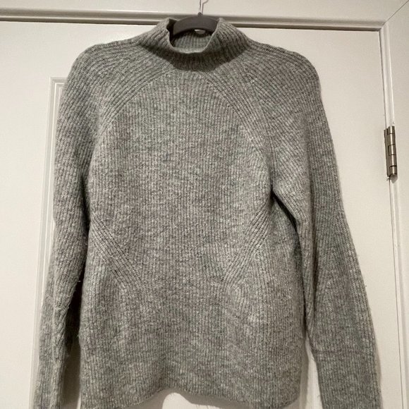 Topshop | Sweaters | Topshop Gray Turtleneck Sweater | Poshmark